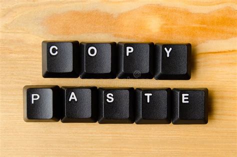 Copy Paste Words Stock Image Image Of Inspiration Keypad 95050609