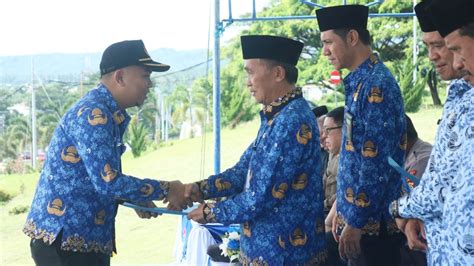 Puluhan CPNS Formasi 2019 Kabupaten Boltim Terima SK PNS 100 Persen