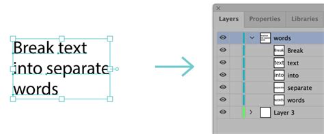 Break Text To Words Scripts For Designers