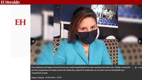 Conmoción En Perú Por Muerte De Enfermera Que Fue Violada Y Torturada