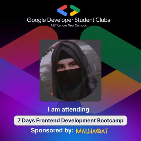Sehar Tahir On Linkedin I Am Attending 7 Days Frontend Development Bootcamp Lets Code Together