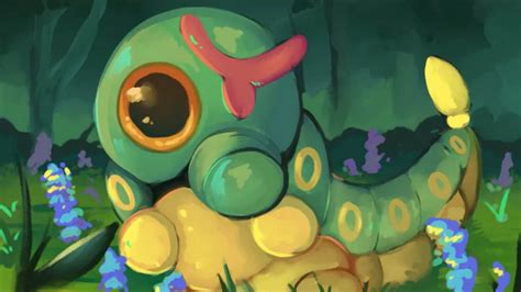 周一极巨化绿毛虫 Pokémon Go Name 宝可梦图鉴
