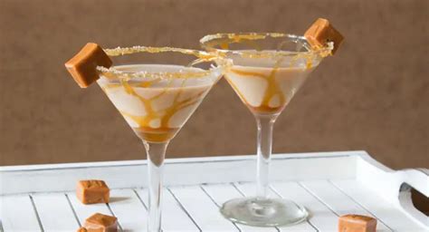 Salted Caramel Martini Foodiejunk
