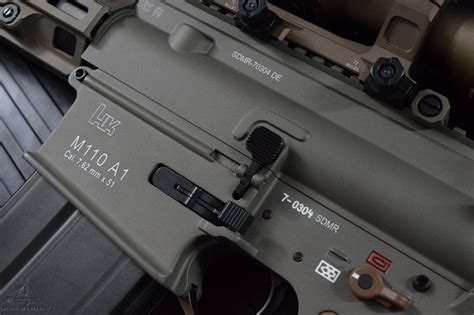 Hk M110a1 Sdmr Rifle Custom Build Tan Ral8000 Black Ops Defense