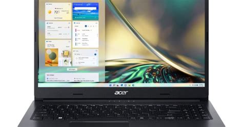 Notebook Acer Aspire A315 43 R3e0 Charcoal Black ลงโปรแกรมพร้อมใช้งาน