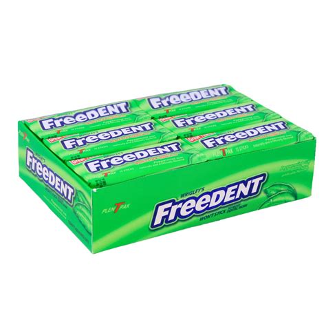 Freedent Peppermint Chewing Gum Candy Funhouse Candy Funhouse Ca
