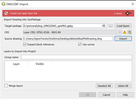 Issue To Import Dwg Points Into Qgis · Issue 38723 · Qgisqgis · Github