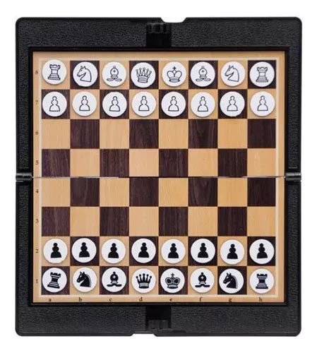 4 Tablero De Ajedrez De Bolsillo Tablero Plegable Magnético Cuotas
