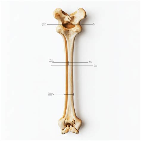 Human Tibia Bone Anatomy Labeled Diagram Explanation Premium Ai