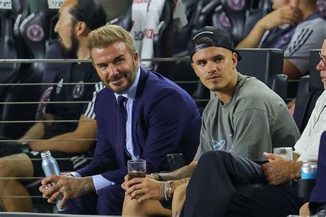 David Beckham Sohn Romeo beendet Fußball Karriere GALA de