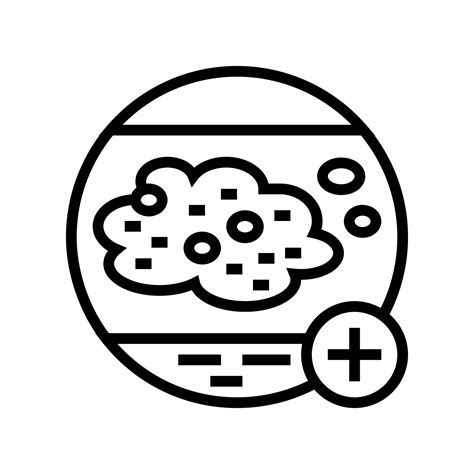Psoriasis Clinic Line Icon Vector Illustration 18781344 Vector Art At