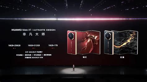 Huawei Mate XT el primer smartphone trifold llega a México