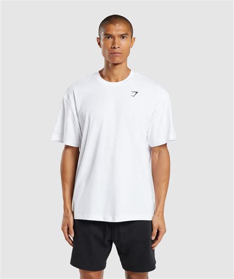 Gymshark Essential Oversized T Shirt Charcoal Grey Marl Gymshark