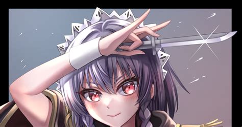 東方 伝説の吸血鬼ハンター咲夜さん。 ハッピー銀行のイラスト Pixiv
