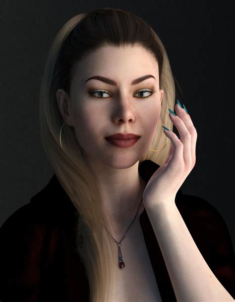 Ulrika Character For G8 And G8 1 Female 3d Model Rigged Cgtrader