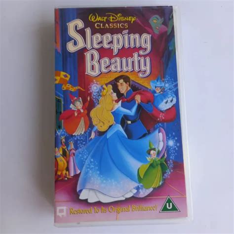 Sleeping Beauty Walt Disney Classics Vhs Cassette Tape D204762 Pal £