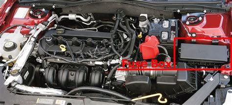 Diagrama de fusibles Ford Fusion 2006 2009 en español