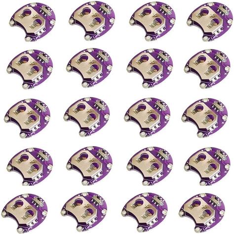 Buy Bolsen 200 Pcslot Lilypad Coin Cell Holder Cr2032 Mount Module Lily Pad For Arduino Small