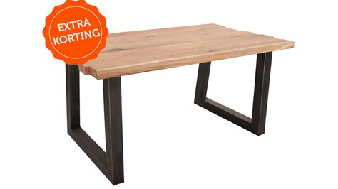 Eetkamertafel Oak 220 X 100 Cm Aanbieding Ibood