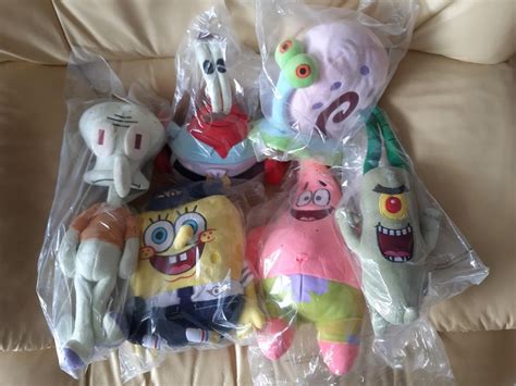 Spongebob And Patrick And Gary And Squidward