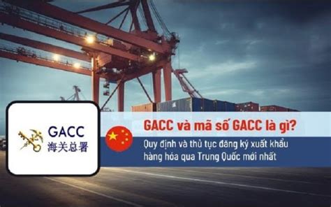Gacc Là Gì Tìm Hiểu Về Mã Số Gacc