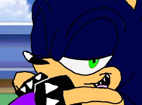 Turbo Sonic On Vacation By Sonicthecoolhog123 On Deviantart