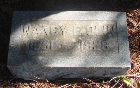 Nancy Emeline Withrow Olin 1850 1938 Find A Grave Memorial