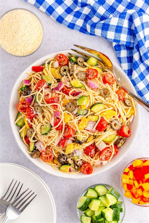 Best Recipe For California Spaghetti Salad Balancing Motherhood