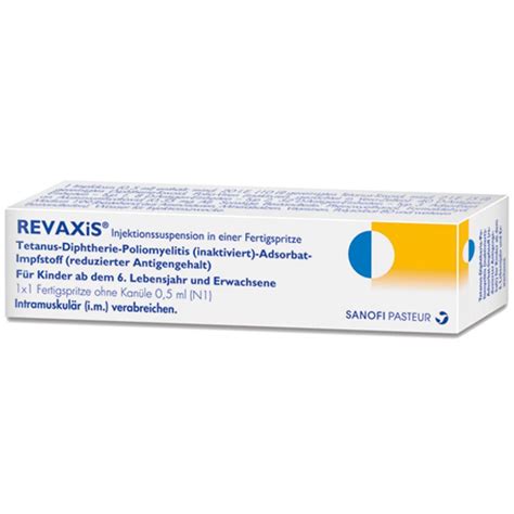 Revaxis® In Einer Fertigspritze 1x1 St Mit Dem E Rezept Kaufen Shop