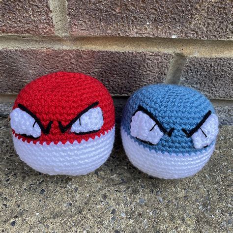Pokémon Voltorb By Tor Smith Free Crochet Pattern Erica Crochets
