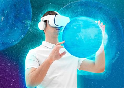 Premium Photo Person Using Augmented Reality Device