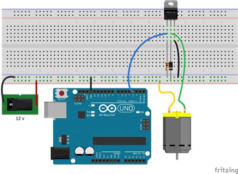 Arduino Moteur Cc Et Mofset · Transat