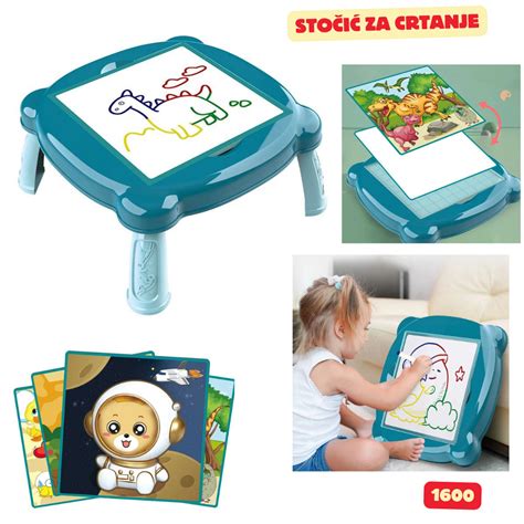 Stočić Za Crtanje Igracke Bambi