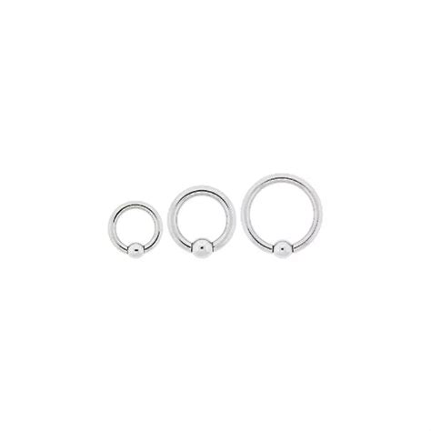 8g Captive Bead Ring M Body Jewelry