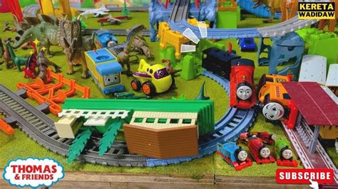 Kereta James Ashima Dan Nia Menabrak Stasiun Drama THOMAS AND FRIENDS