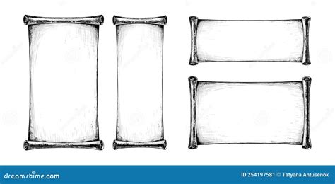 Old Paper Papyrus Scroll With Historical World Map As Background