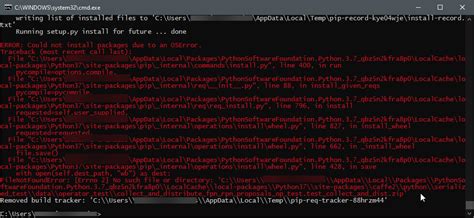 Torch Dependency Not Installing · Issue 42 · N00mkradflowframes · Github