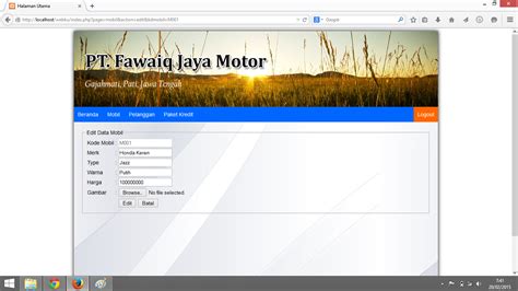 Membuat Update Dan Delete Data Dengan Php Mysql Yukcoding