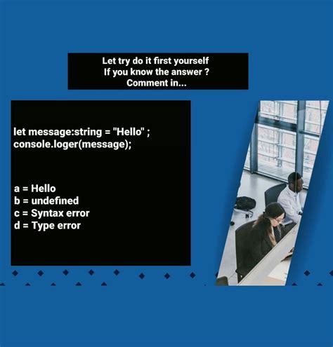 Hey Everyone This Is My Fourth Post For Typescript Quiz Question For
