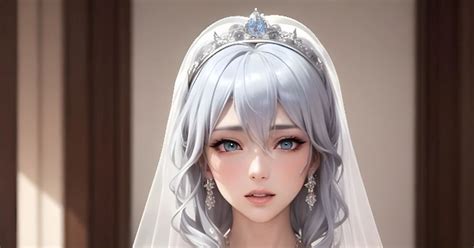 Yukinomifuyu Wedding Animegirl Yukino Mifuyu In Wedding Dress Pixiv