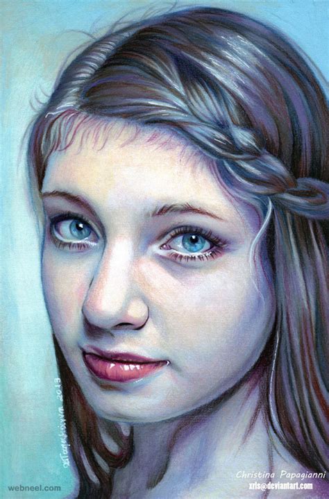 Portrait Drawing In Colour A Guide For Beginners