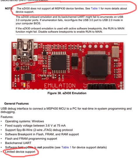 MSP430FR2433 Could EZ430 Program MSP430FR2433 MSP Low Power