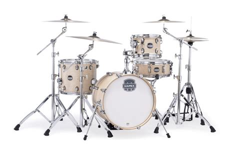 Mapex Mars Maple 4pc Bop Shell Pack Natural Satin
