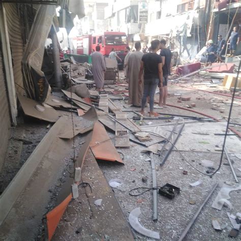 واجهات المحلات اتدمرت إصابة شخصين بسبب انفجار أسطوانة غاز داخل مطعم