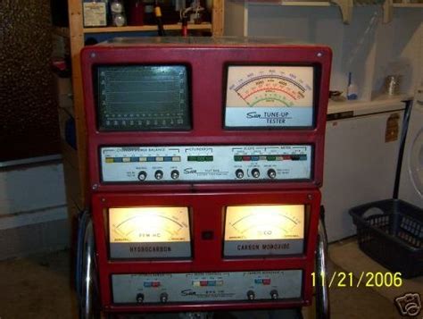 Vintage Snap On Sun Tune Up And Gas Engine Analyzer 19927522