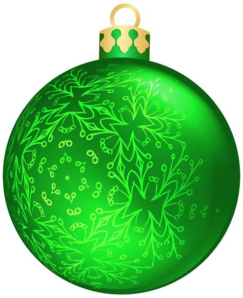 Green Christmas Ball Png Clipart Best Web Clipart