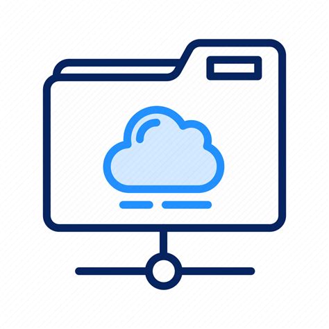Cloud Folder Storage Icon Download On Iconfinder
