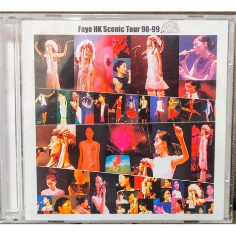 華語唱片 日版cd 王菲 唱遊大世界香港演唱會 Faye Hk Scenic Tour 98 99 2cd 日本製 東芝 蝦皮購物