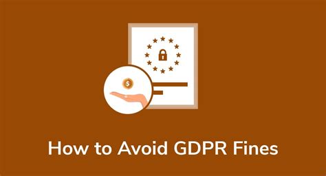 How To Avoid Gdpr Fines Privacy Policies