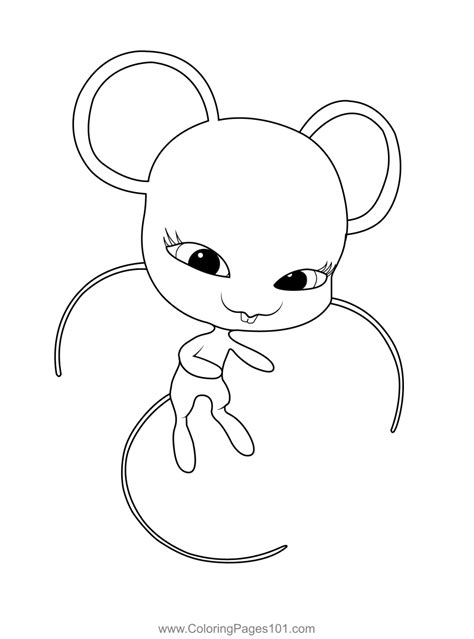Ladybug Coloring Book Pictures Miraculous Ladybug Kwami